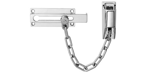 Door Chain And Bolt Dp 150 Chrome Plate | Agnew Building Supplies