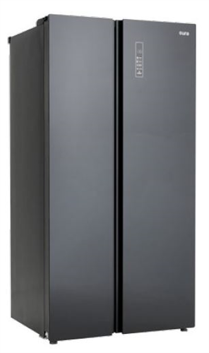 Euro Refrigerator Side By Side Esbs584gbk 584Ltr | Agnew Building Supplies