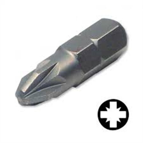 Screwdriver Bit Pozi. 25Mm No 2 Pk10 | Agnew Building Supplies