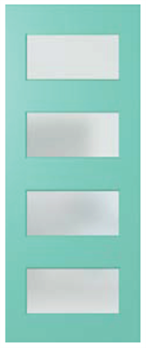 Door Nex35 Nexus Duracote (Tempered Hardboard) Glazed Clear | Agnew ...