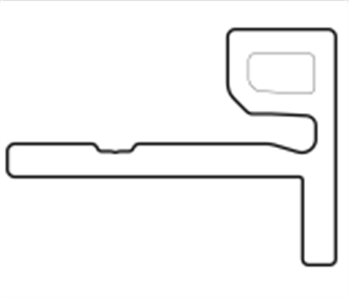 Castellation (New Techwood) Composite Wall Cladding Composite End Trim ...