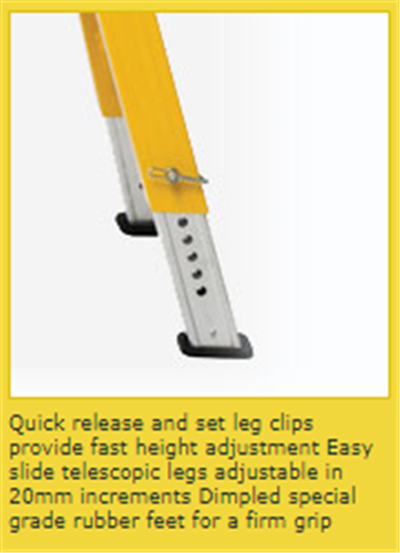 SUPER STOOL HIGH 550 - 800MM / | Agnew Building Supplies