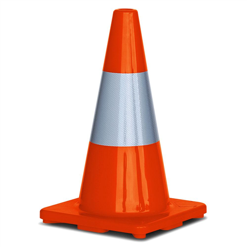 Cones Traffic Hi-Vis W/- 150Mm Reflective Band 450Mm | Agnew Building ...