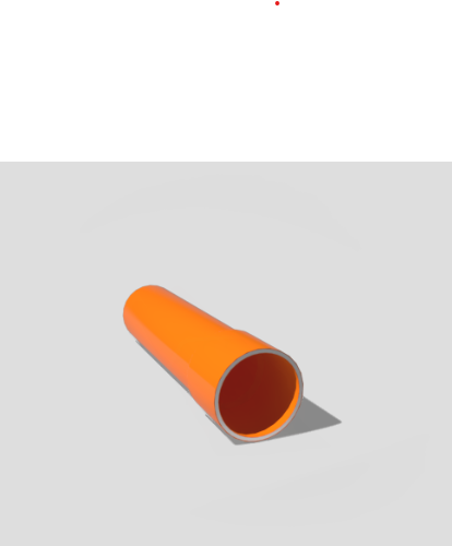 Conduit Orange Heavy Duty 150Mm | Agnew Building Supplies