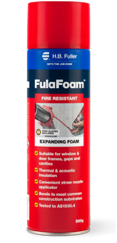 Fulafoam Fire Retardant Triple Expanding Polyurethane Foam 500G | Agnew ...