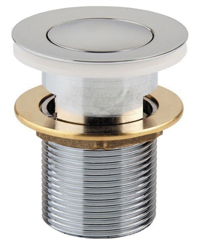 Pop Up Plug & Waste Chrome (No Overflow) 32Mm | Agnew Building Supplies