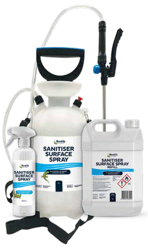 Sanitiser Surface Spray | Agnew Building Supplies