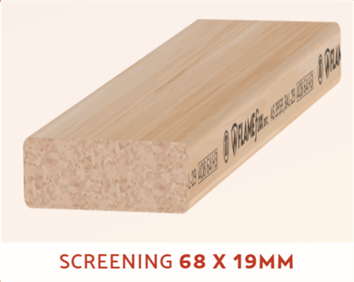 Flamefixx Bal-29 Screening Premium Radiata Treated Random Lengths 68 X ...