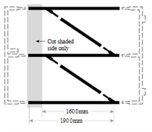 Fortress Gate Horizontal & Diagonal 1900Mm Wide For 1650Mm High Hd1.9 ...