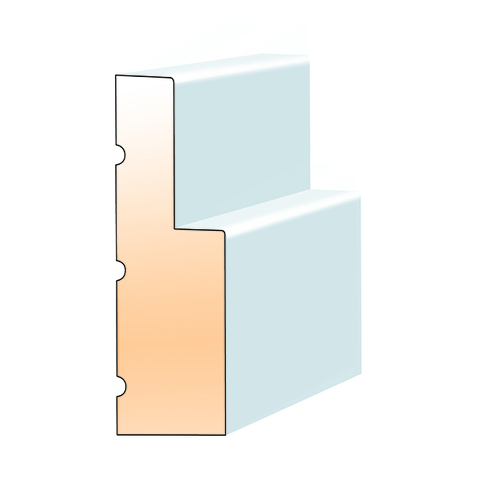 Mdf Primed Rebated Jamb 90 X 30 X 5100Mm | Agnew Building Supplies