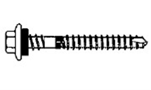 SCREWS ROOF ZIP HEX HEAD with NEO CL4 M6 x 50mm PK100 | Agnew Building ...