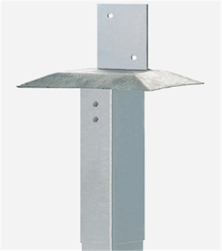 Uni-Pier Head Only With Ant Cap Telescopic To Suit Post 100X100x4.0Mm ...