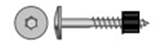 Csr (Cemintel) Surround Screws Stainless Steel With Seal | Bx100 | 4.8 ...