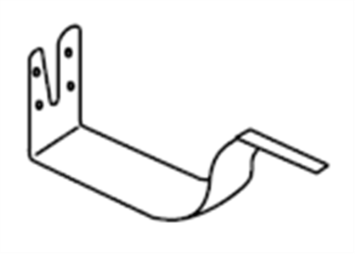 Gutter - Hi Front Quad 115Mm External Bracket | Agnew Building Supplies