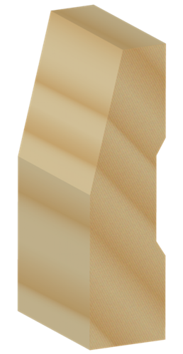 Pinetrim Unprimed Half Splay 18 X 92 X 5400Mm | Agnew Building Supplies